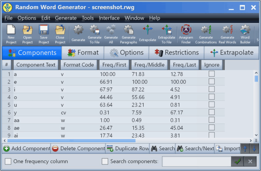 Free Word List Generator Downloads